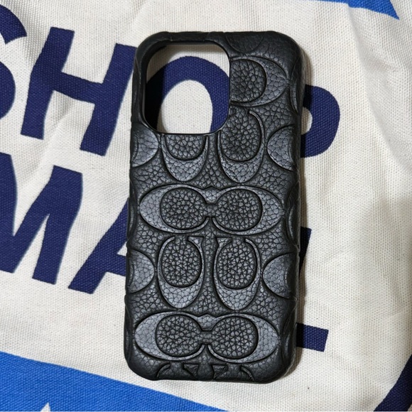 Coach | Accessories | Coach New York Iphone 5 Pro Case Genuine Leather ...